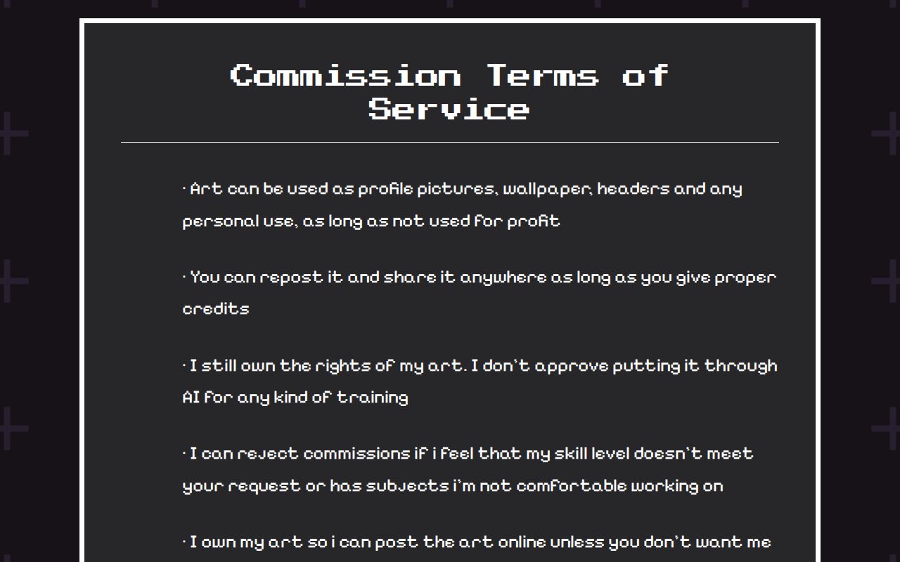 Comm Terms of Service